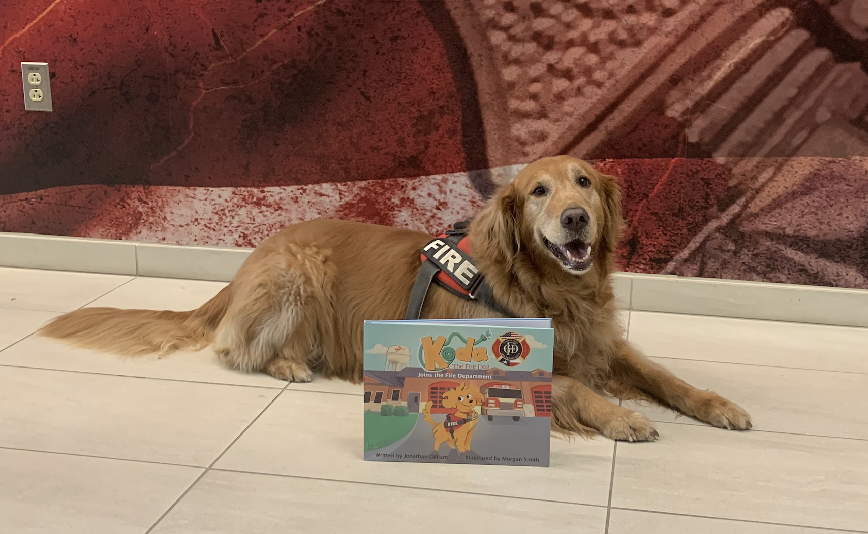 New fire dog book sparks conversation about following dreams ...